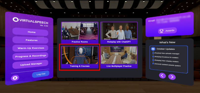 VR app code – VirtualSpeech Help Center